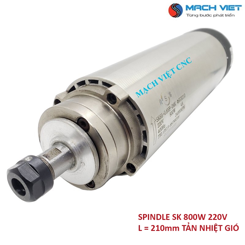 Động cơ Spindle 800W - ER11 220V tản nhiệt gió | Shopee Việt Nam