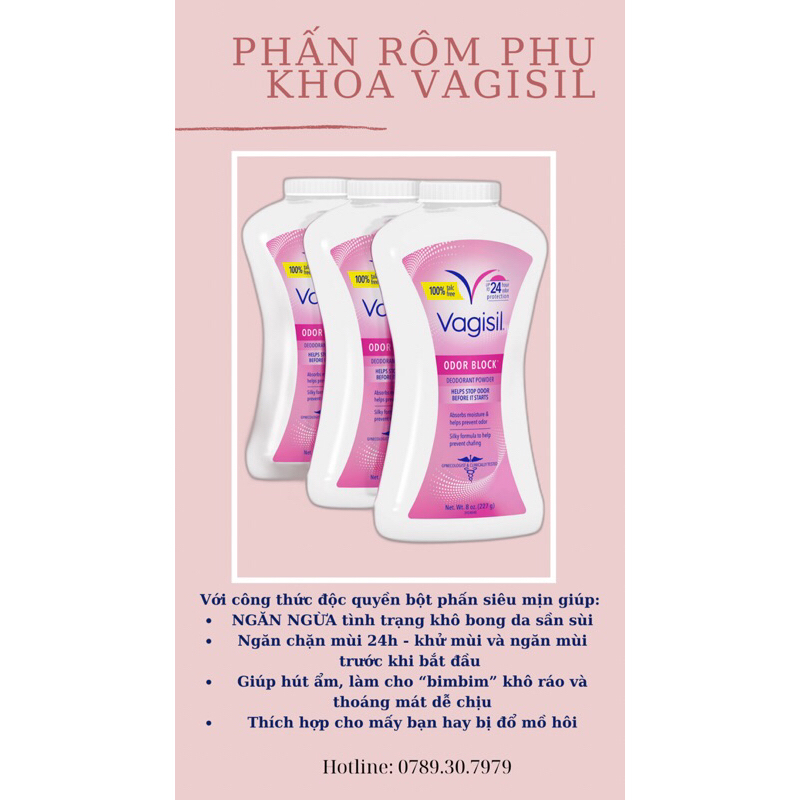Phấn Rôm Phụ Khoa Vagisil (Mỹ) | Shopee Việt Nam