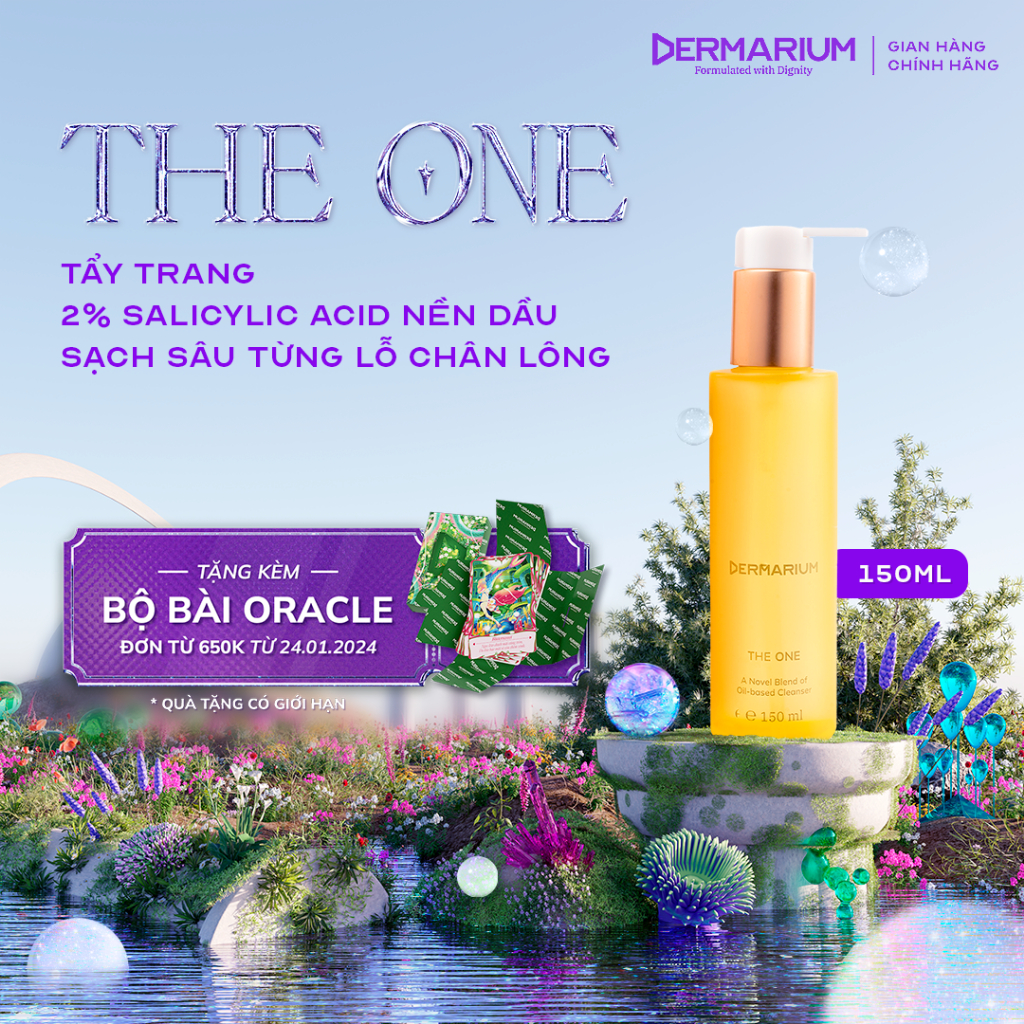Dermarium The One - Dầu tẩy trang 2% SA | Shopee Việt Nam