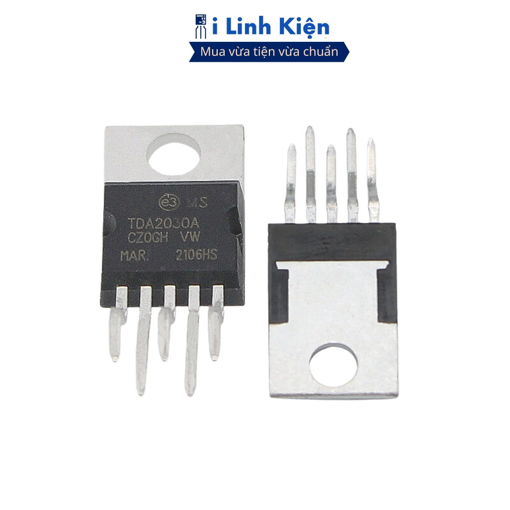 IC TDA2030A khuếch đại âm thanh 5 chân chính hãng ilinhkien | Shopee Việt Nam