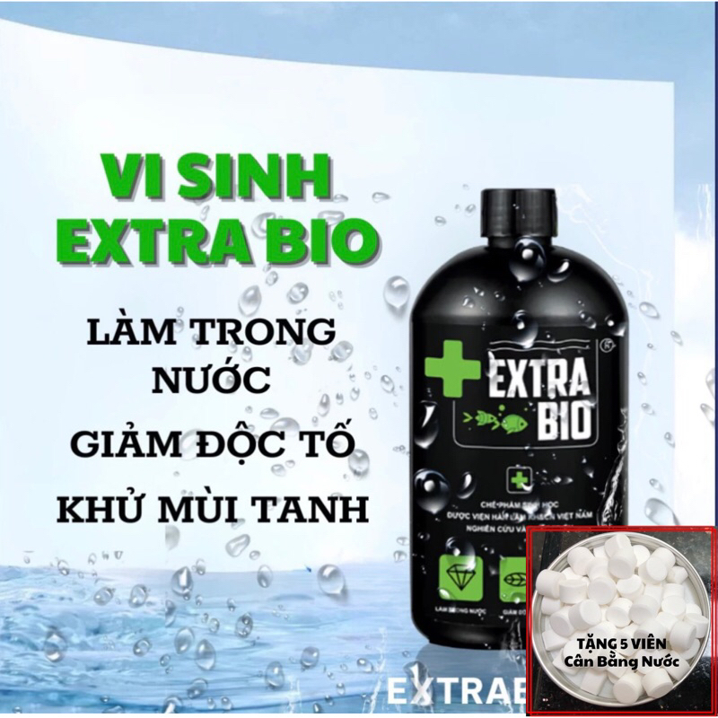 Vi sinh Extrabio - Vi sinh làm trong nước bể cá | Shopee Việt Nam