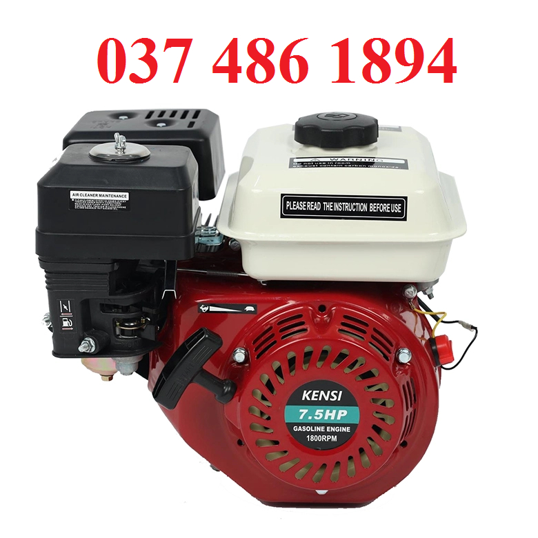 Máy Nổ - Động Cơ Xăng Kensi 7.5 HP Tua Chậm | Shopee Việt Nam