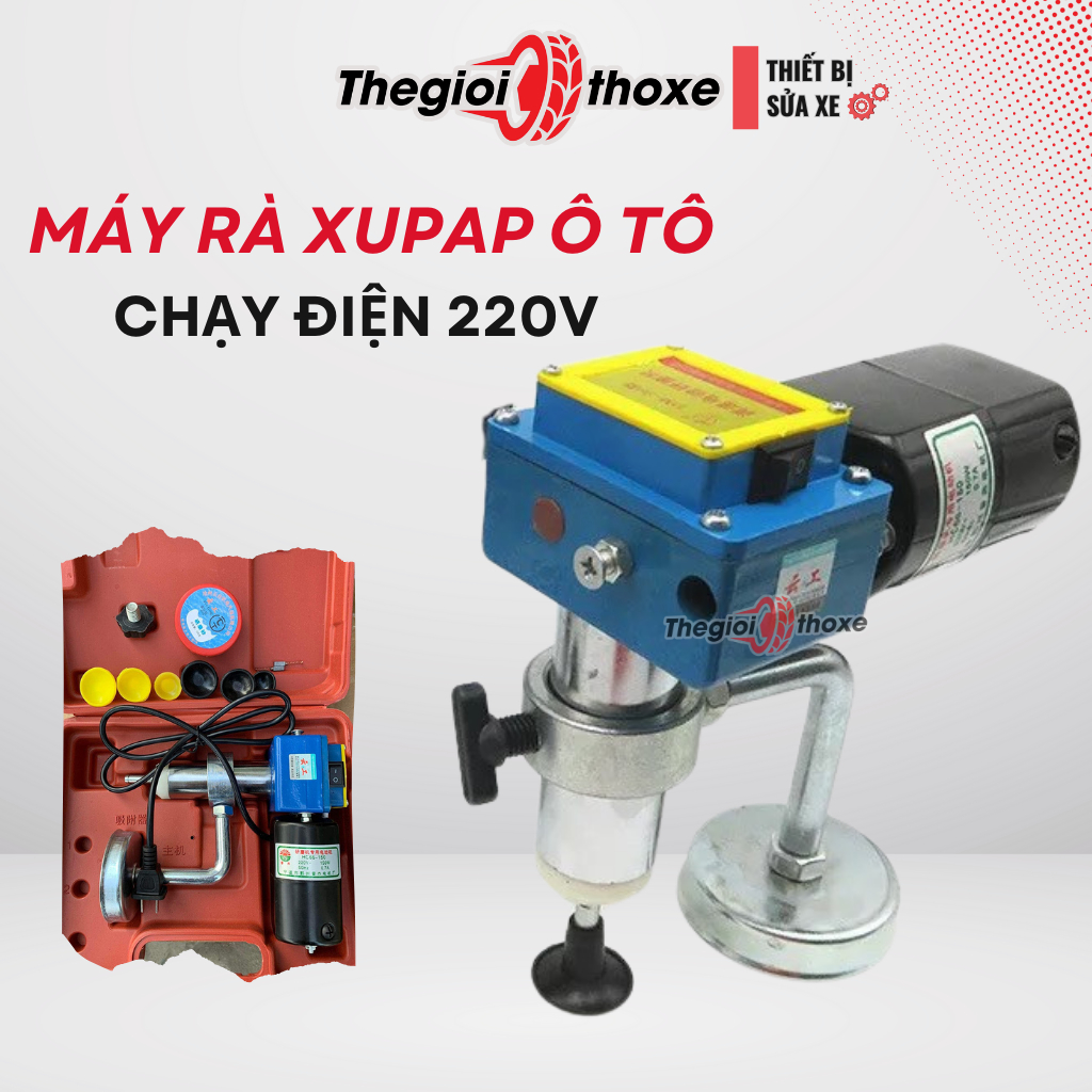 Máy rà xupap điện 220v | Thiết bị xoáy xupap ô tô - xe máy chuyên dụng | Khắc phục khe hở xupap ...