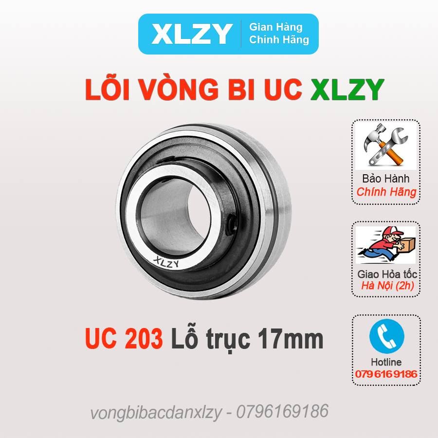 Vòng bi bạc đạn UC 201 UC 202 UC 203 UC 204 UC 205 UC 206 UC 207 UC 208 UC 209 UC 210 UC 211 ...