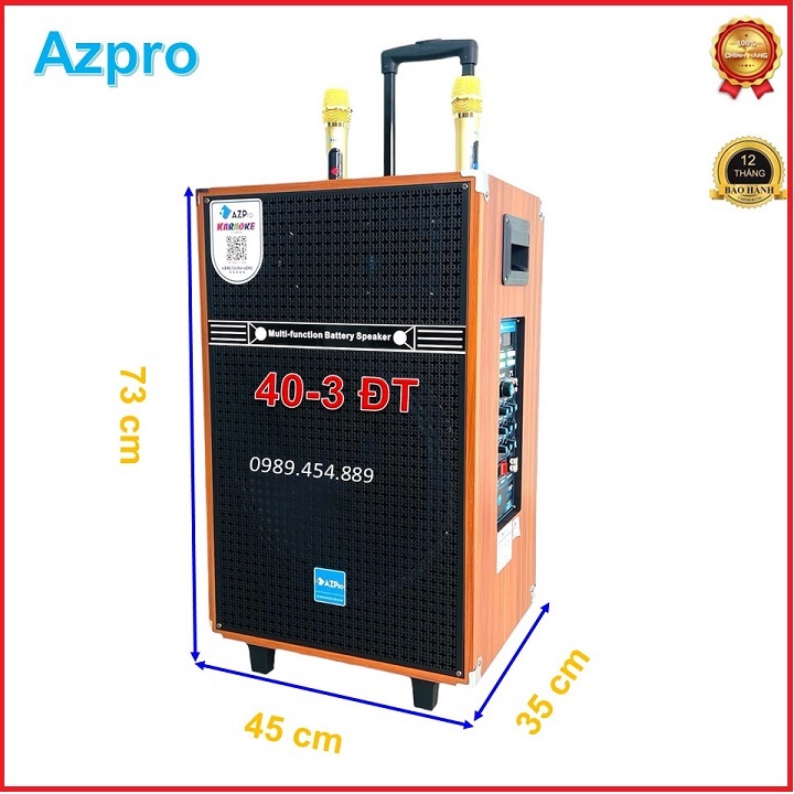 Loa kéo chính hãng AZPRO,AZ-C16-A,Bass 40-3 đường tiếng mẫu mới nhất 10 ...