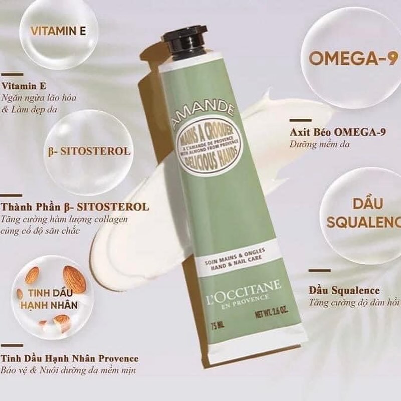 Kem tay Loccitane Amande fullbox | Shopee Việt Nam