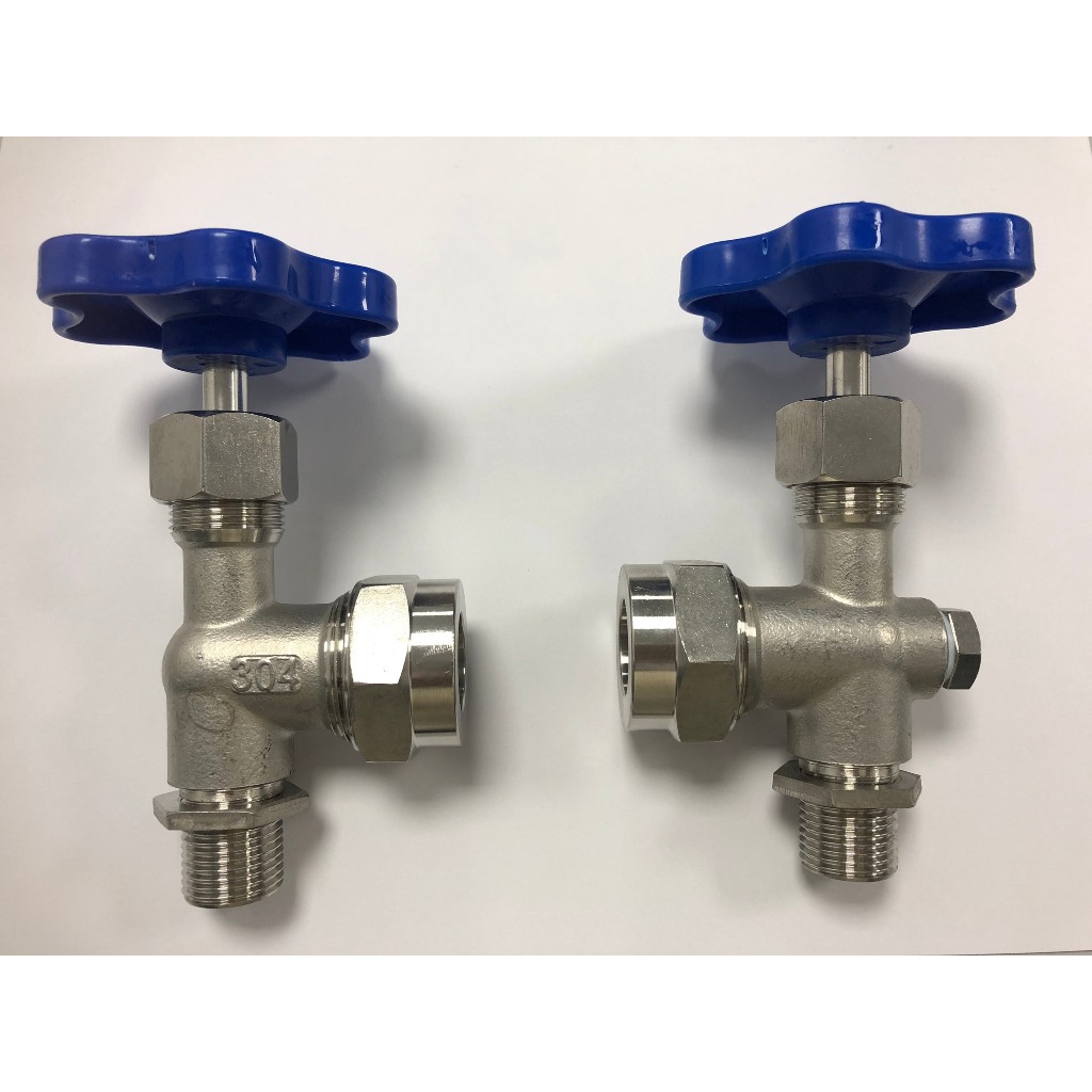 Bộ van kính thủy inox DN15 ren thăm mực nước bồn | Shopee Việt Nam