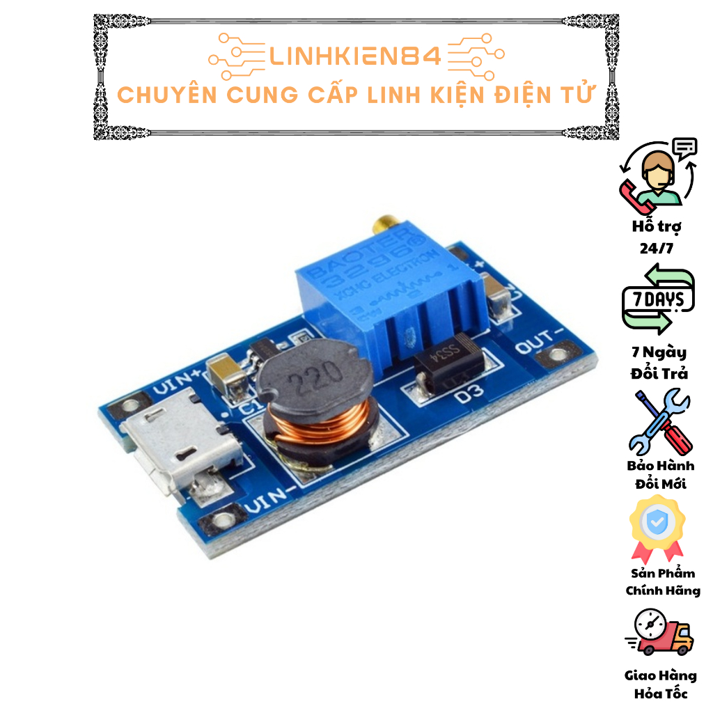 Module BOOST DC-DC Mini 5-28V | Shopee Việt Nam