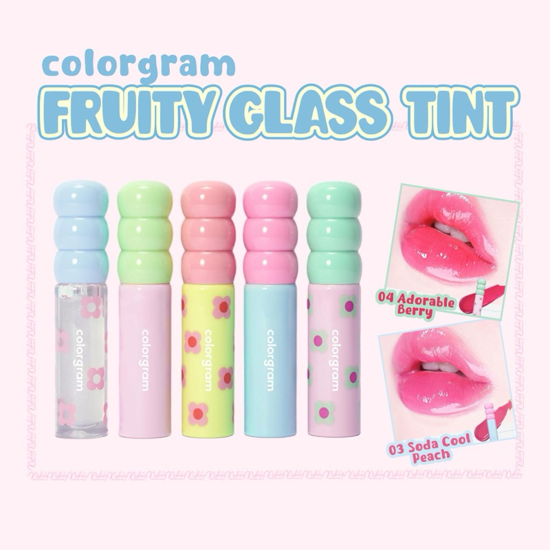 [CHÍNH HÃNG 100%] SON COLORGRAM FRUITY GLASS TINT 2023 | Shopee Việt Nam