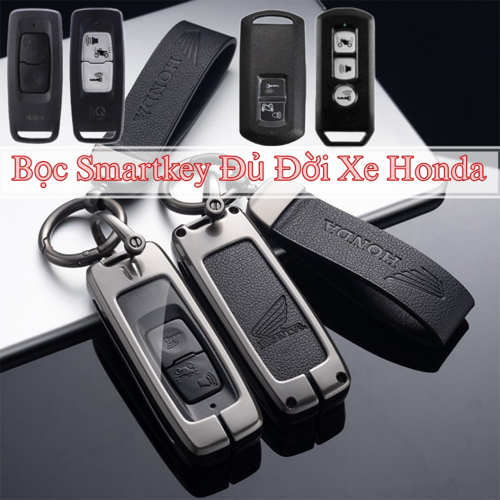 "ĐỦ LOẠI - ĐỦ ĐỜI XE" Bọc Chìa Khoá Smartkey Bọc Remote Cho Xe SH, SH ...