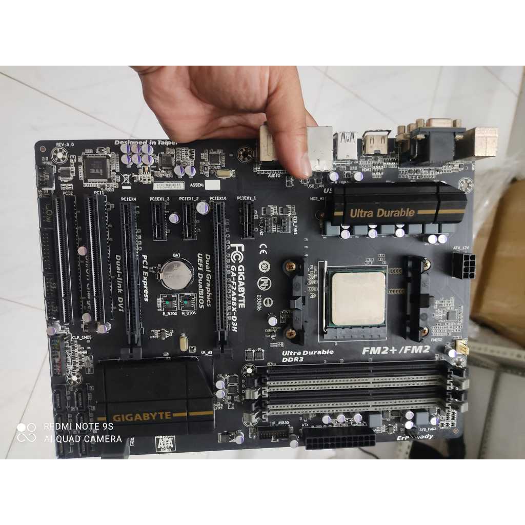 Combo main AMD Gigabyte A88 + Cpu A10 6800k chơi LMHT CF FIFA vô tư ...