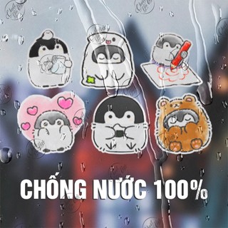 Combo 10/50/100 sticker CHIM CÁNH CỤT dễ thương cute hình dán trang trí ...