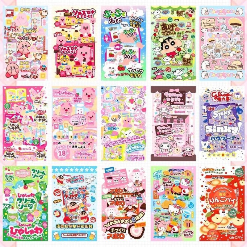 25 Tấm Sticker Niêm Phong Thập Cẩm ( Mix Khoảng 20-25 Hình ) | Shopee ...