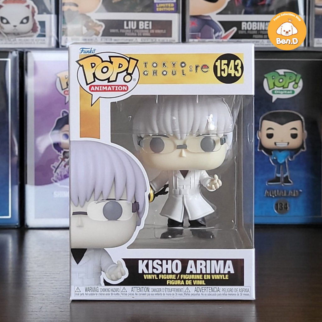 Mô hình nhân vật chính hãng Funko Pop Animation: Tokyo Ghoul:re - Kisho Arima #1543 | Shopee ...
