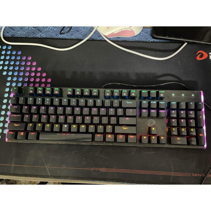 Bàn phím cơ 2nd Dareu Ek1280 Ek880 Led RGB 16.8triệu màu | Shopee Việt Nam