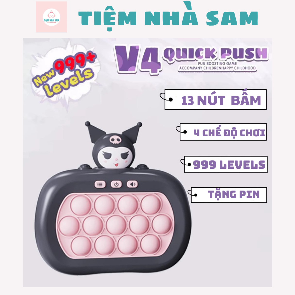 B11 TẶNG PIN/BÁN SỈ POP IT ĐIỆN TỬ MÁY CHƠI GAME CẦM TAY 999LV, 13 NÚT ...