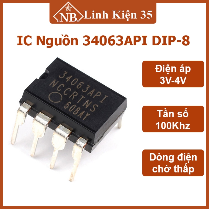 IC nguồn 34063API DIP-8 100Khz | Shopee Việt Nam