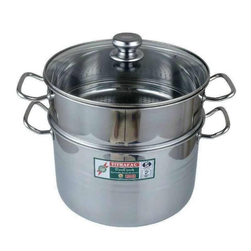 Xửng hấp 2 tầng tithafac 26cm | Shopee Việt Nam