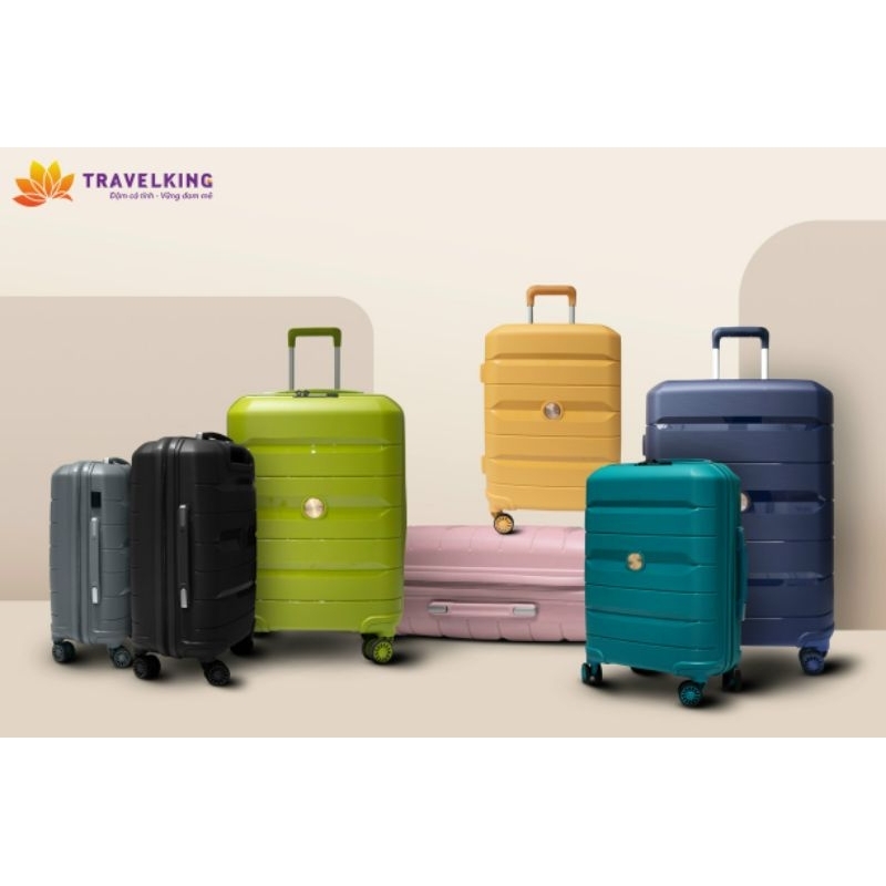 Vali nhựa PP Traveking 883 chính hãng Hùng Phát chống vỡ siêu cấp ...