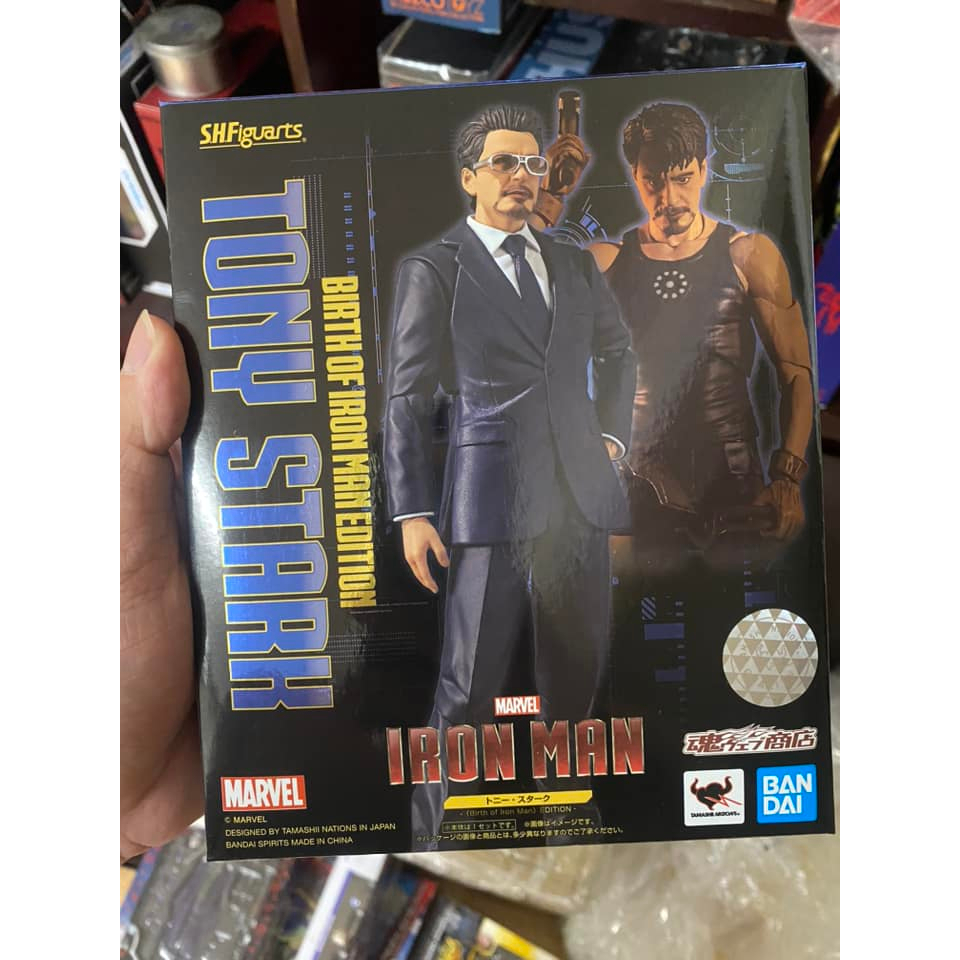 Mô hình nhân vật SHF Tony Stark (Birth of Iron Man) | Shopee Việt Nam