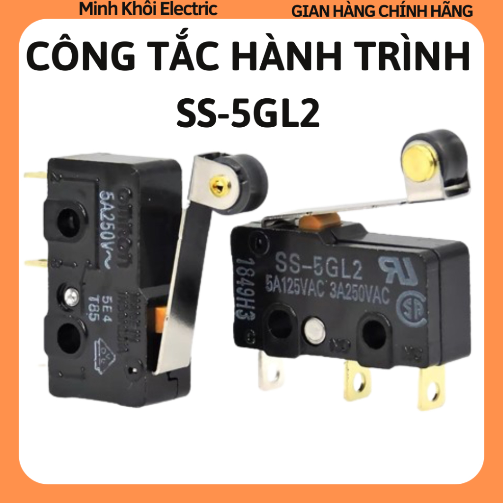 Công tắc hành trình SS-5GL2,công tắc điều khiển tự động SS-5GL2,công tắc micro SS-5GL2,công tắc ...