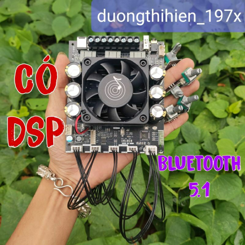 Mạch khuếch đại âm thanh 2.1 Wuzhi ZK-DAS có chip DSP, kênh sub 220W và vệ tinh 160Wx2 ...