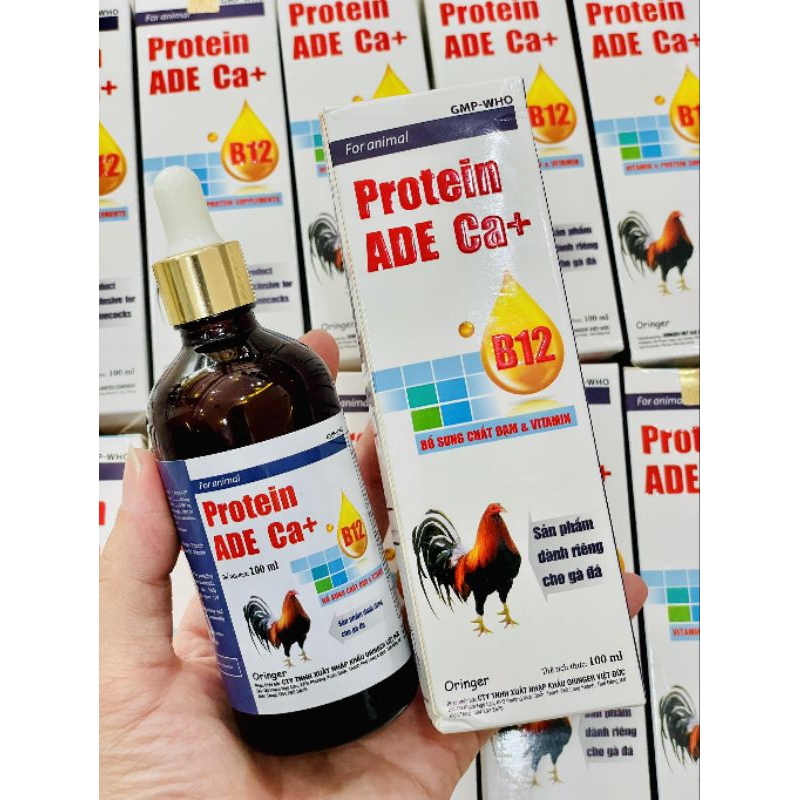 Protein ADE Ca+ 100ml Vitamin B12 tăng nước máu, tăng bo, tăng lực, bổ ...