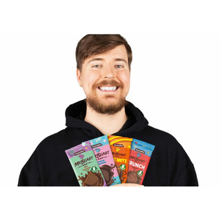 [CHÍNH HÃNG] Kẹo Socola Mỹ Mr. Beast thanh 60gr Mrbeast CÓ ĐÁ GEL ...