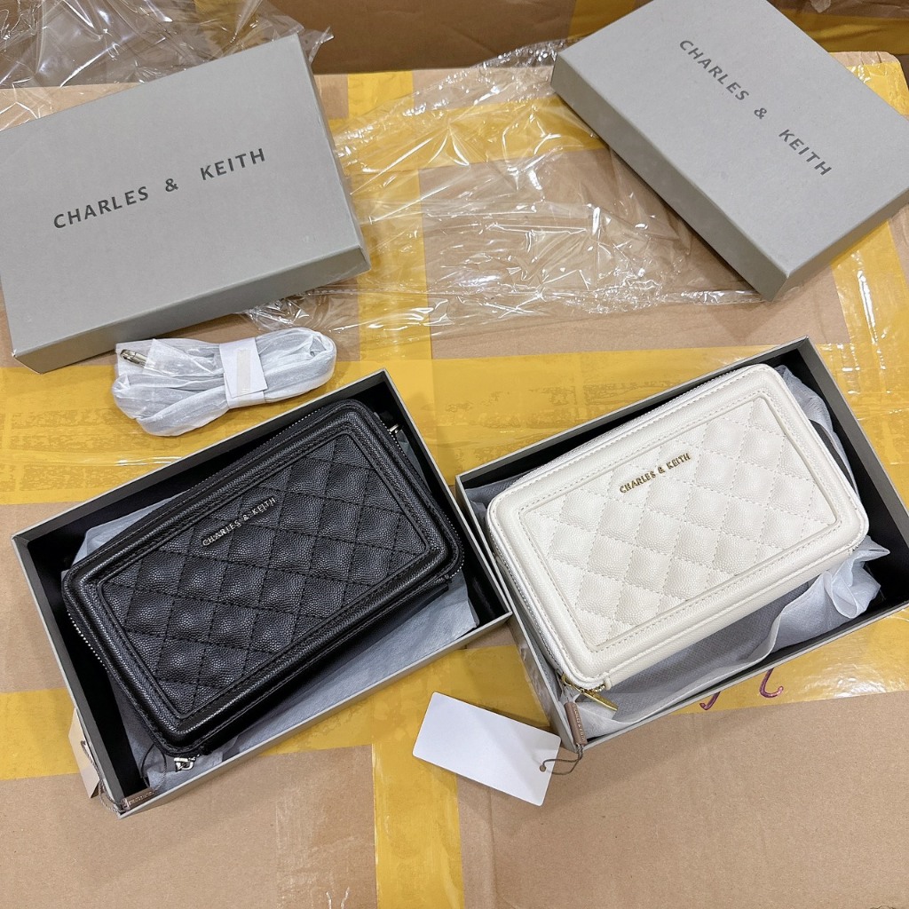 túi đeo chéo nữ có ngăn chứa đt + ảnh full box Ck6-10840105 đủ màu ...