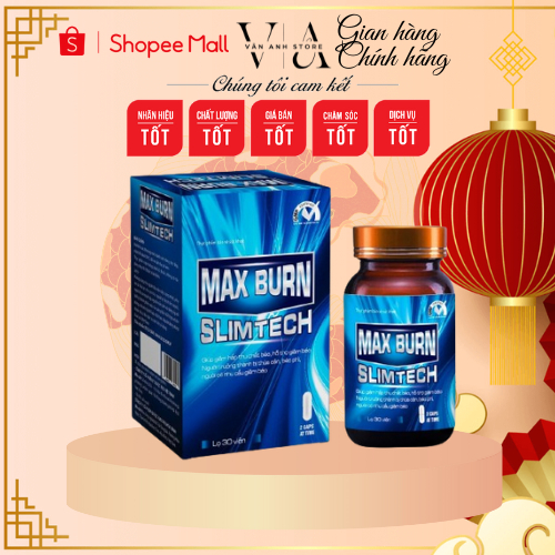 Giảm cân cấp tốc TPBVSK Max Burn Slimtech, Giảm cân an toàn 8-12kg liệu ...