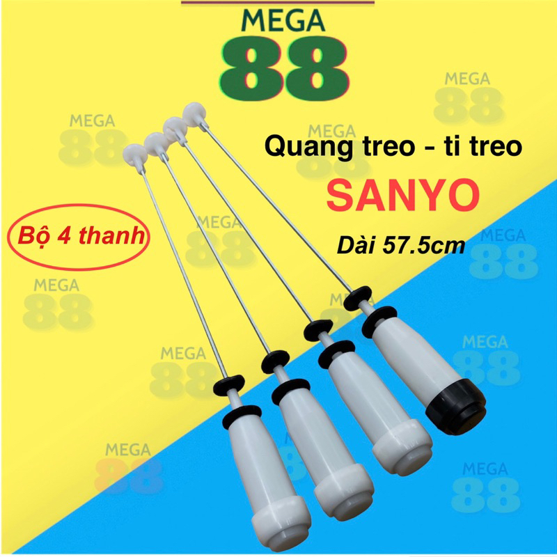 Ti treo máy giặt Sanyo 57.5cm dùng cho máy 6kg đến 8kg hàng loại tốt | Shopee Việt Nam
