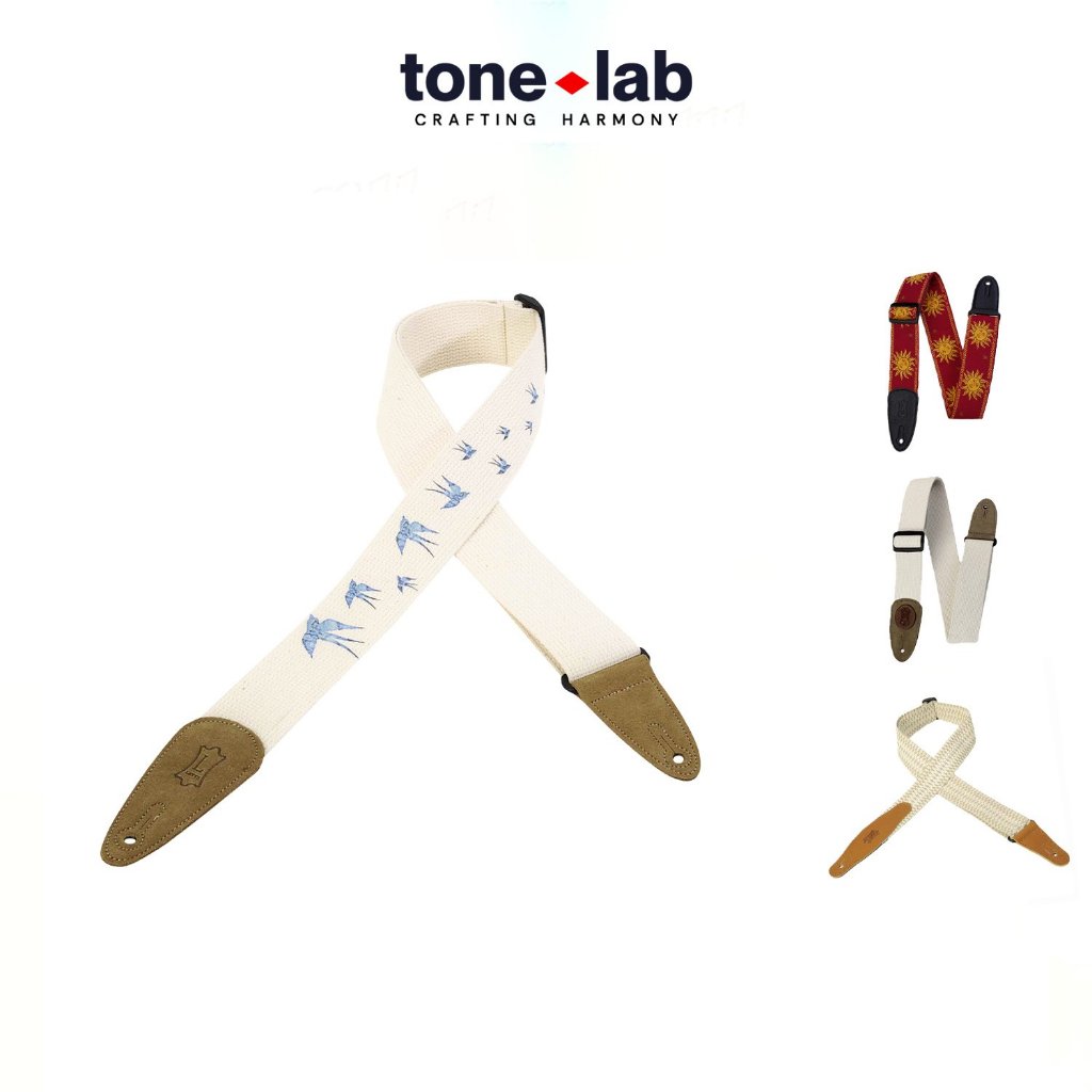[Tone Lab] [HCM] Dây đeo đàn guitar strap cotton Levy's (Made in Canada ...