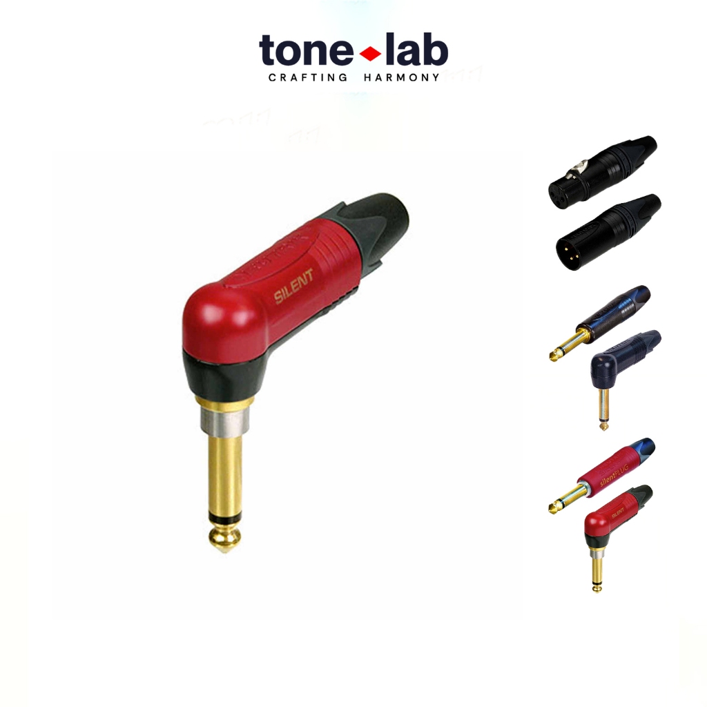 [Tone Lab] [Made In Liechtenstein] Đầu jack mono 6 ly 1/4" mạ vàng ...