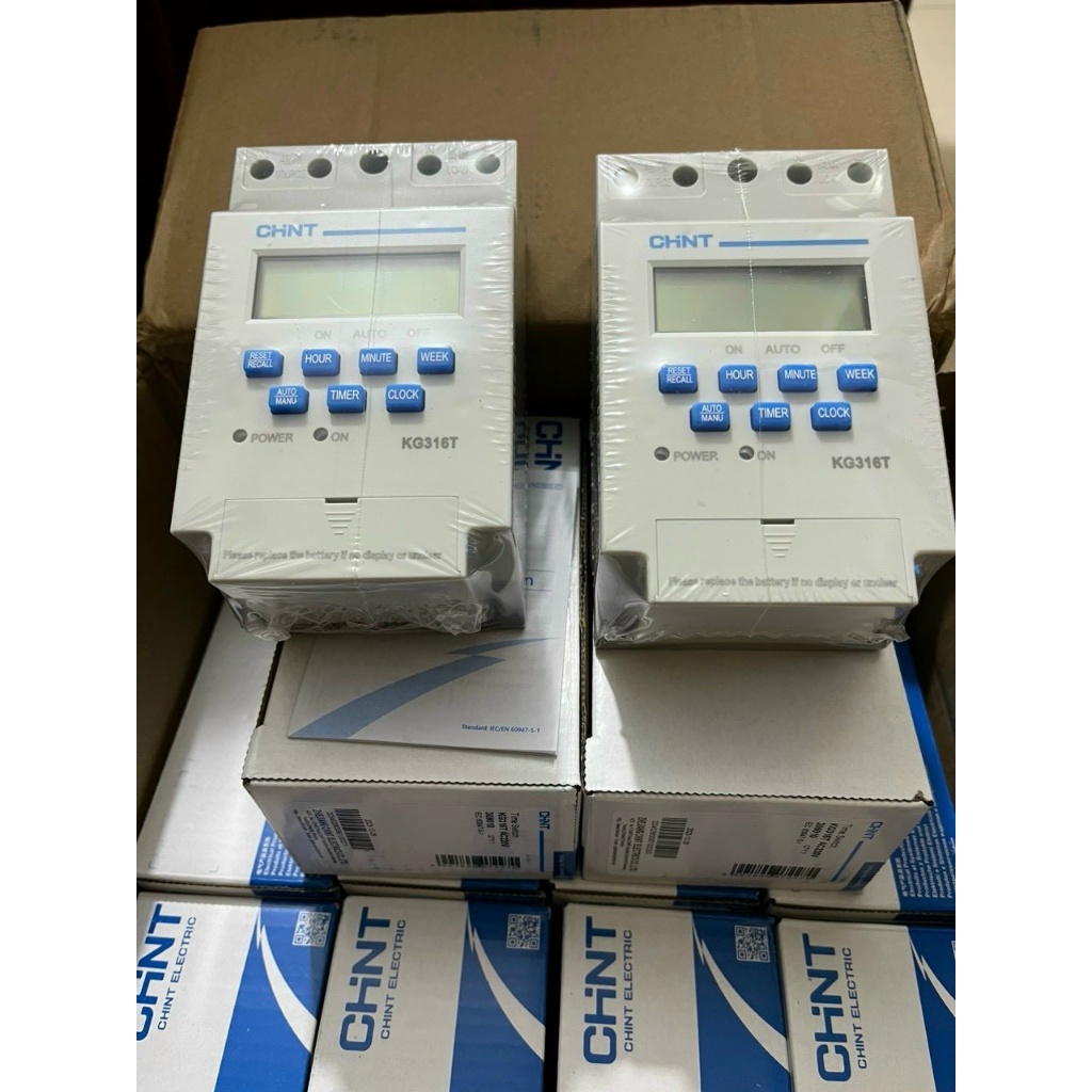 ( HÀNG CHINT CHÍNH HÃNG ) KG316 T- CHINT time hẹn giờ 16 chế độ | Shopee Việt Nam