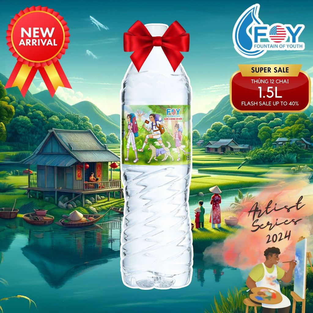 [FREESHIP TOÀN QUỐC] - Qùa Tặng Thùng 12 Chai Nước khoáng ION kiềm FOY ...