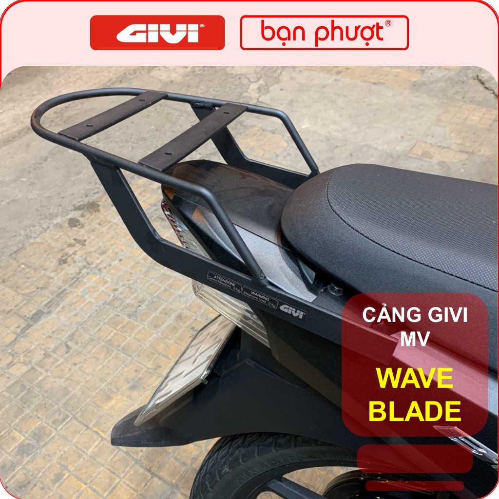 Cảng Givi Wave Blade 110 - Baga Givi Sau Xe Wave Blade 110 - Bạn Phượt ...