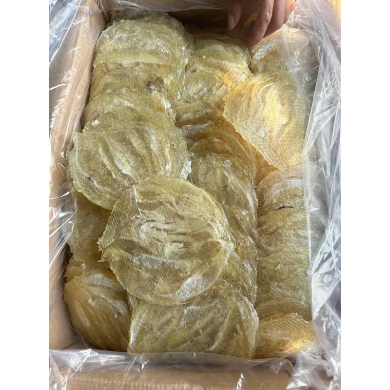 Khô cá bò bóng tròn, cá bò da chuẩn ngọt dày mình, màu sáng đẹp, size ...