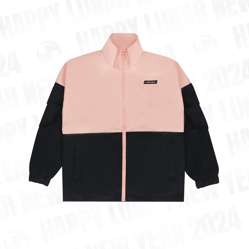Áo khoác dù NOWSAIGON 2-Tone Zip Jacket - Local Brand Chính Hãng ...