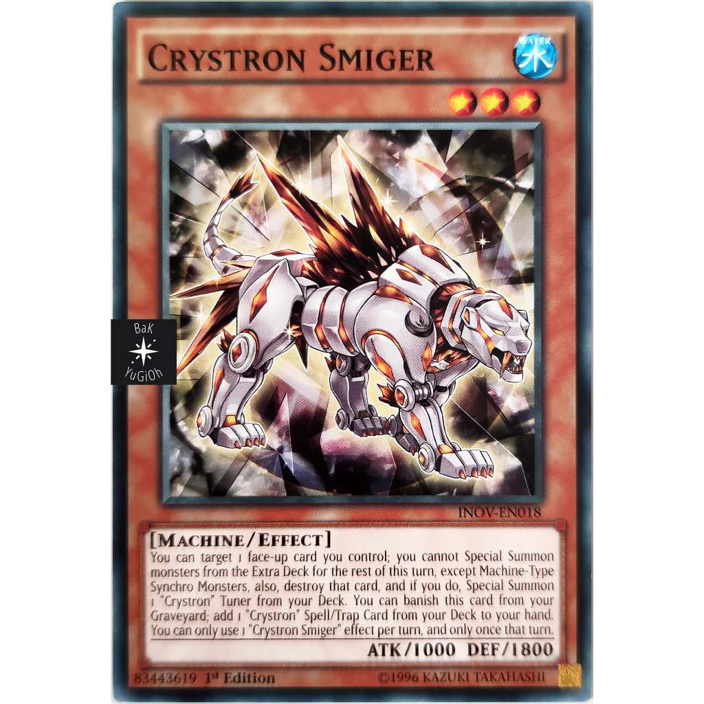 [BaK Yu-Gi-Oh!] [Thẻ Bài Chính Hãng] Crystron Smiger |EN| Common ...