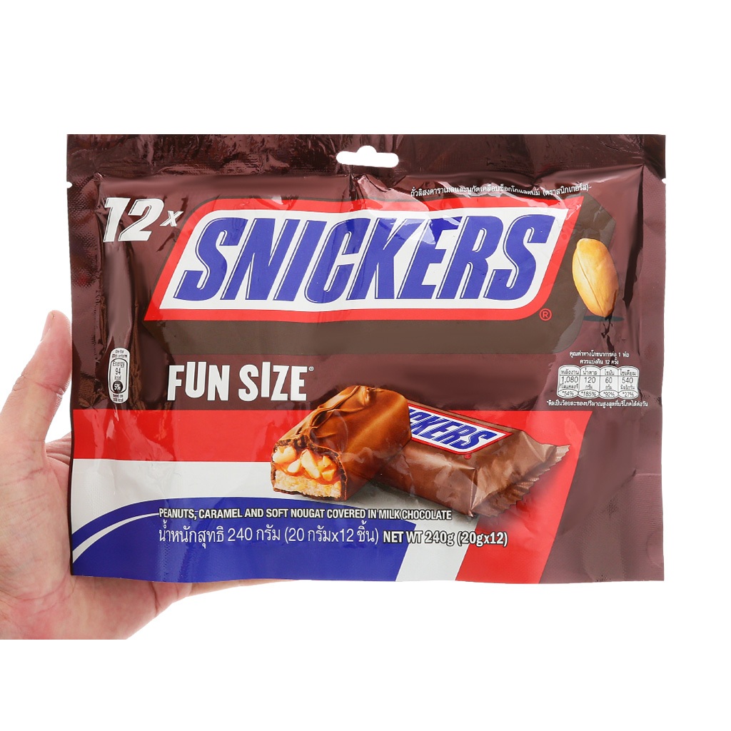 Kẹo socola Snickers gói 240g | Shopee Việt Nam