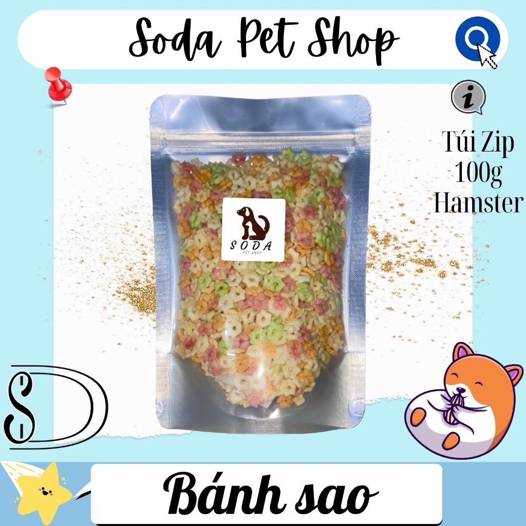 Bánh Sao 100g Cho Hamster | Shopee Việt Nam