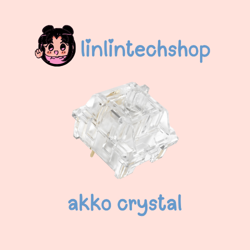 [BÁN LẺ] Akko Crystal | Linear | Công tắc bàn phím cơ | Shopee Việt Nam
