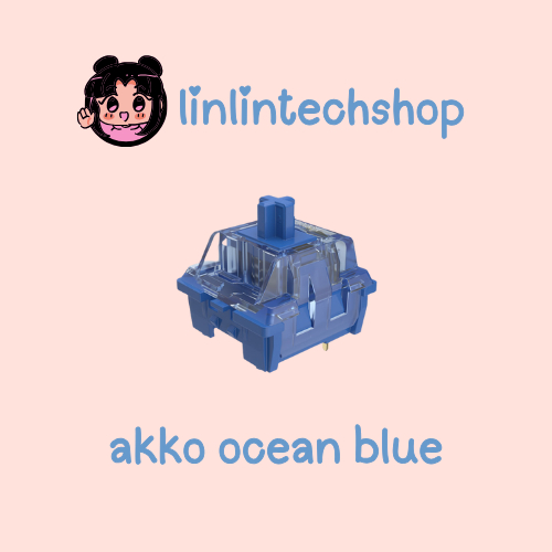 [BÁN LẺ] Akko Ocean Blue | Tactile | Công tắc bàn phím cơ | Shopee Việt Nam