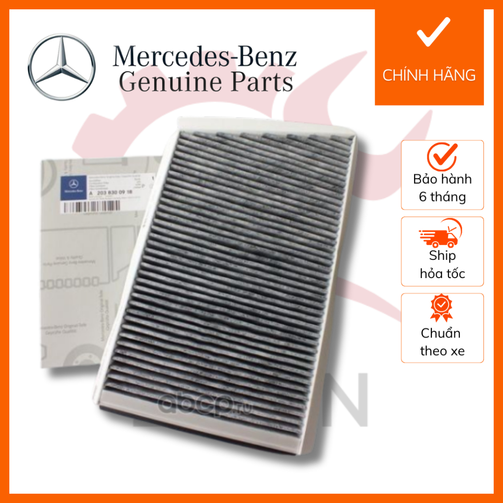 [Chính Hãng] Lọc gió điều hòa MERCEDES C C180 C200 C240 C280 C320 2000 ...