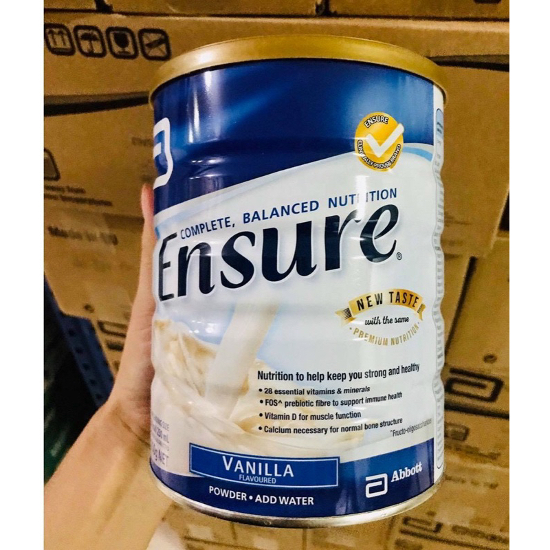 Sữa Ensure Úc Hộp 850g (Date 5/2026) Hương Vanilla Chính Hãng Giá Tốt | Shopee Việt Nam