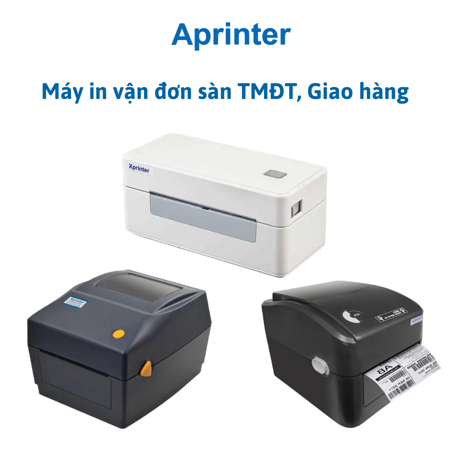 Máy in vận đơn giao hàng, sàng TMĐT Xprinter 420B, 426B, 464B kết nối ...