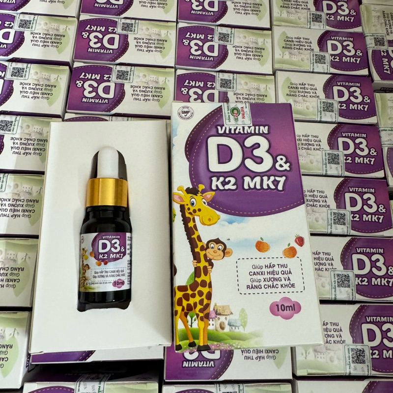 DK Gold Aquatrim D3 Baby Ddrops Vitamin D3 K2 MK7 nhỏ gọt chai 10ml dành cho trẻ từ sơ sinh bổ ...