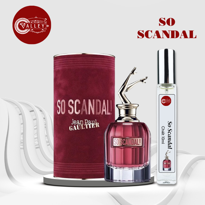 Nước hoa nữ Jean Paul Gaultier So Scandal chai chiết 10ml gợi cảm, tinh ...