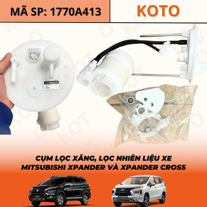 Cụm lọc xăng, Lọc nhiên liệu xe Mitsubishi Xpander và Xpander Cross ...