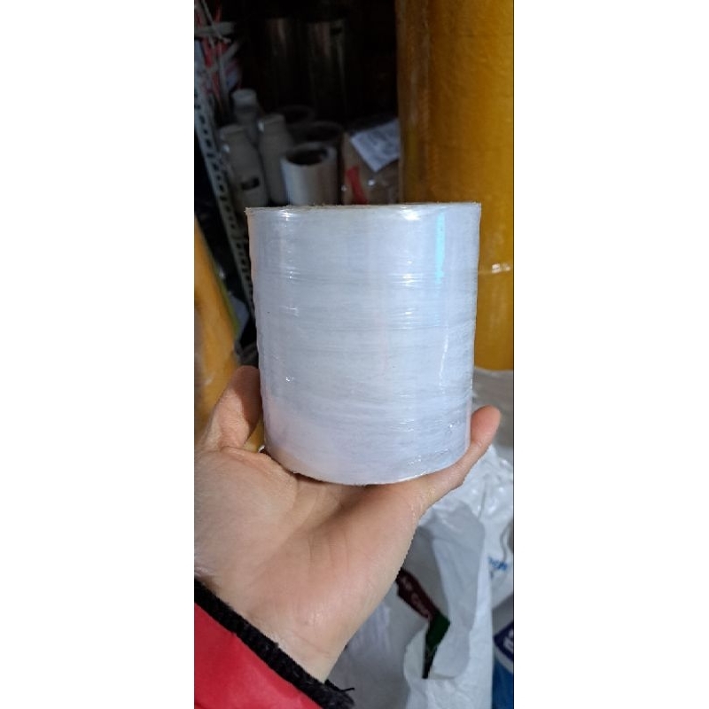 Cuộn màng chit 2kg khổ rộng 25cm,50cm, màng chít, màng PE, màng co quấn hàng hóa, quấn giảm béo ...